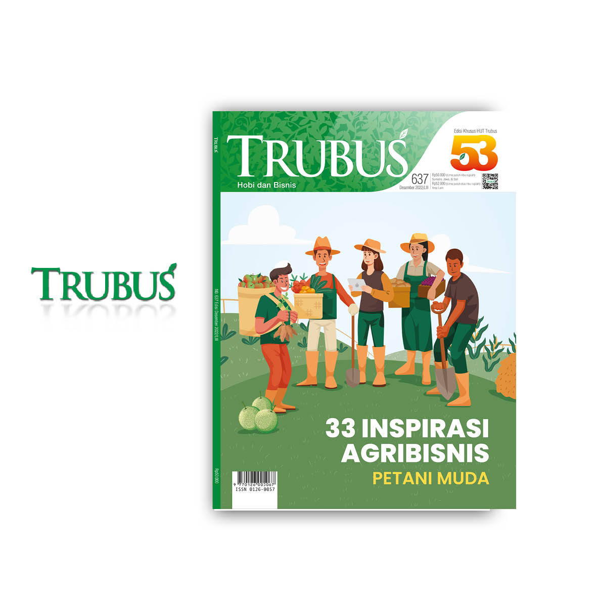 MAJALAH TRUBUS EDISI 637 DESEMBER 2022 (33 INSPIRASI AGTIBISNIS PETANI ...